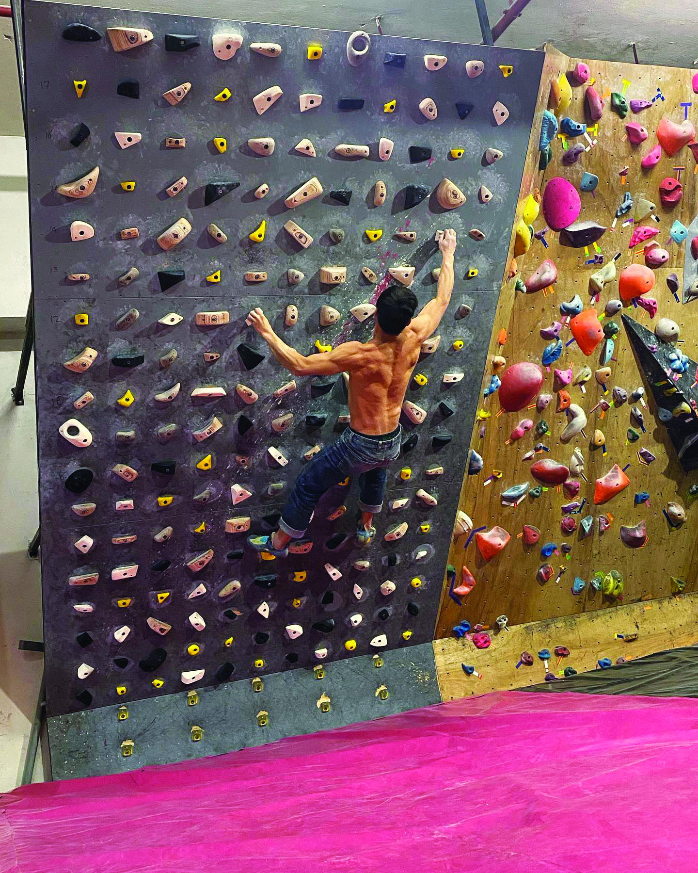 Rock Climbing Wall Attic Climbing Wall Attic Installation